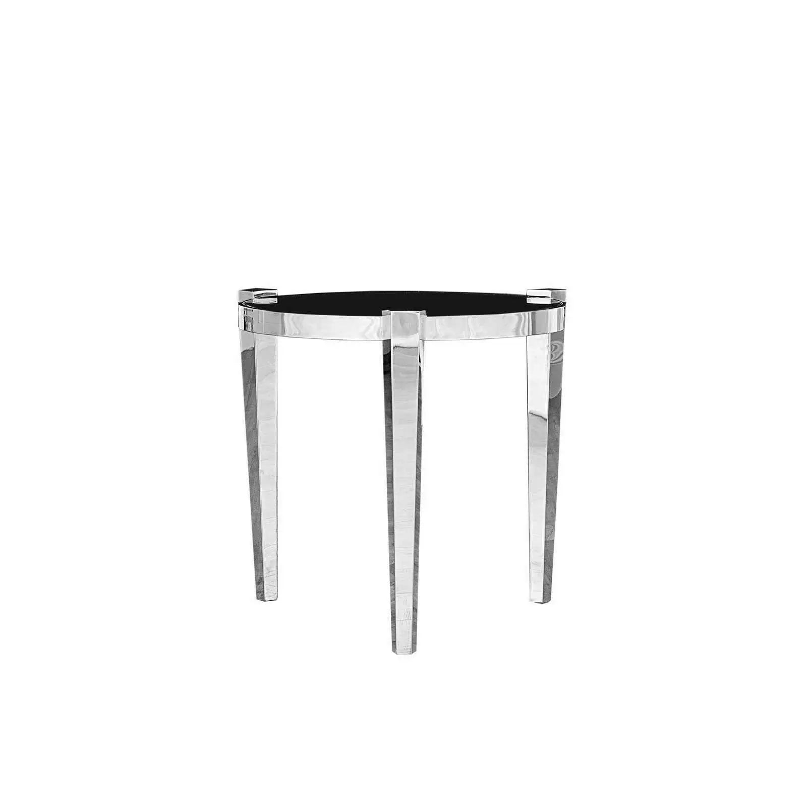 End Table Enzo Round End Tables AllaModa Furniture